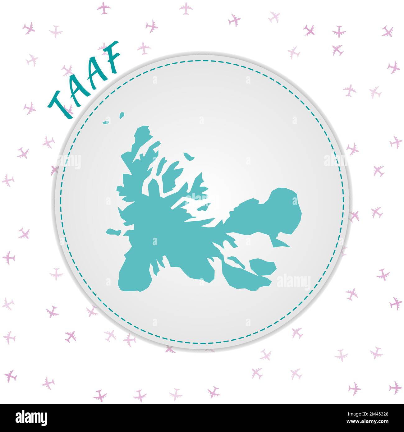 Taaf map hi-res stock photography and images - Alamy