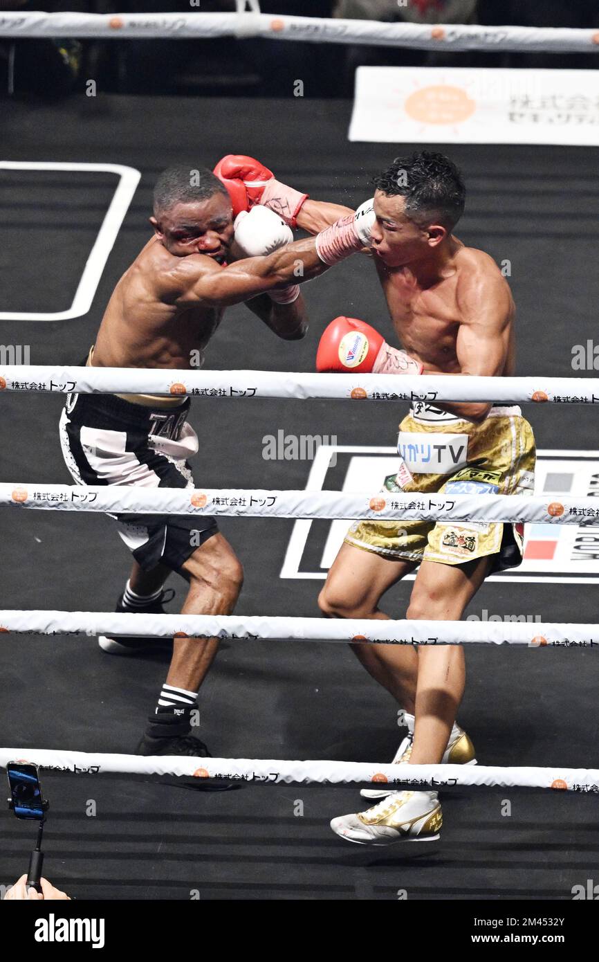Ariake Arena Tokyo, Japan. 13th Dec, 2022. (L-R) Bruno Tarimo (TAN ...