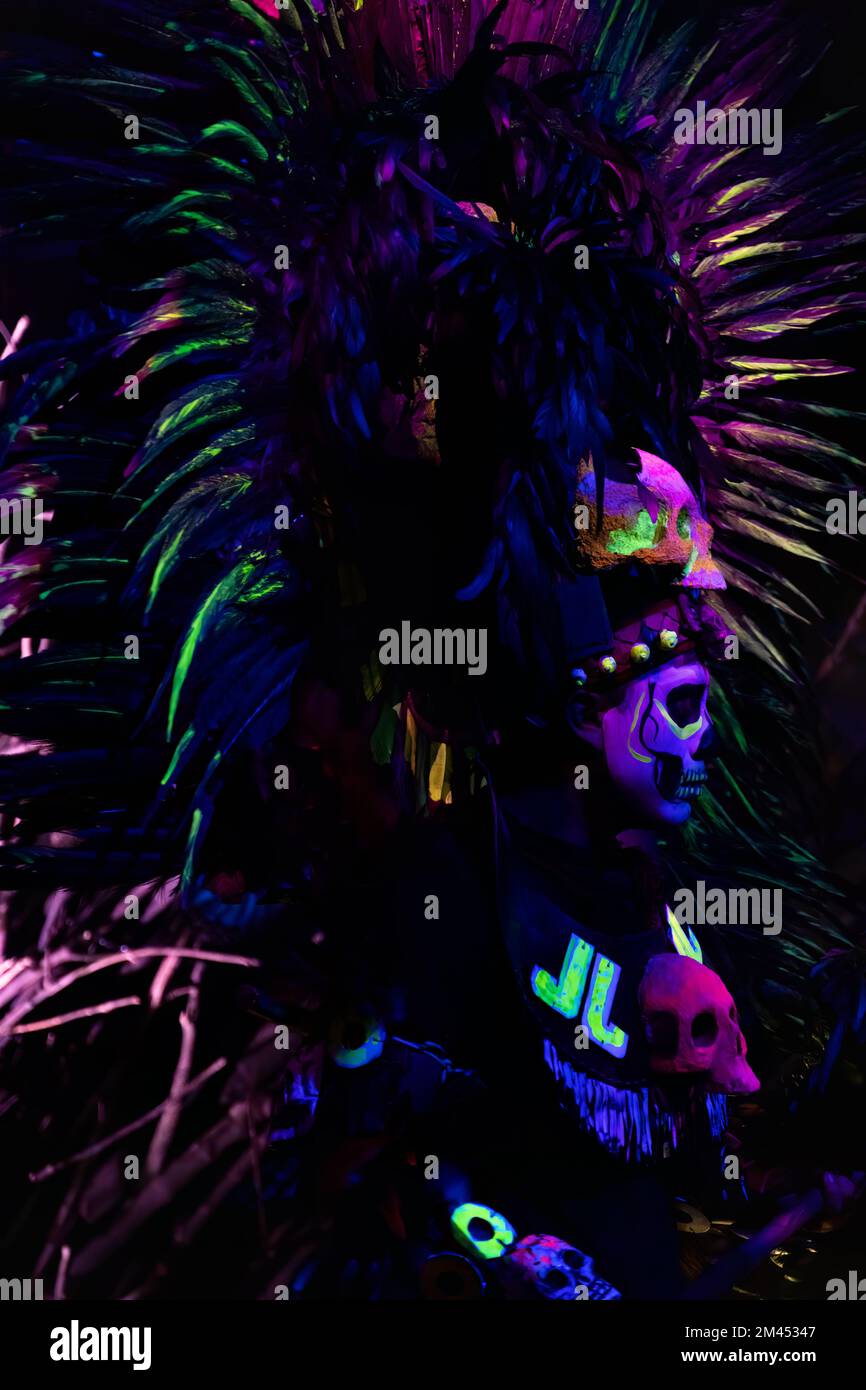 Neon death art hi-res stock photography and images - Alamy