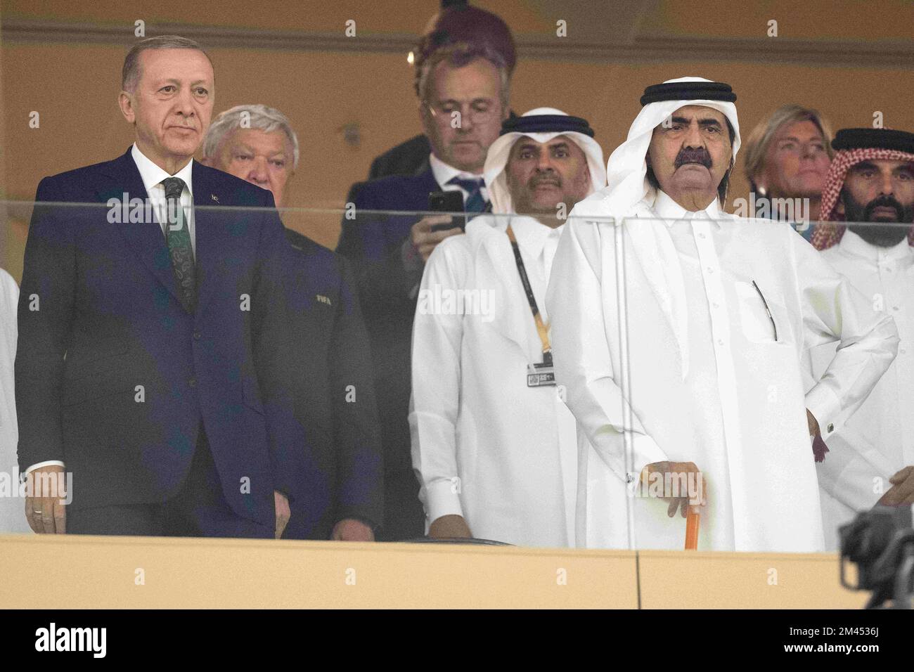 Doha, Qatar. 19/12/2022, Recep Tayyip Erdogan President of Turkey and ...