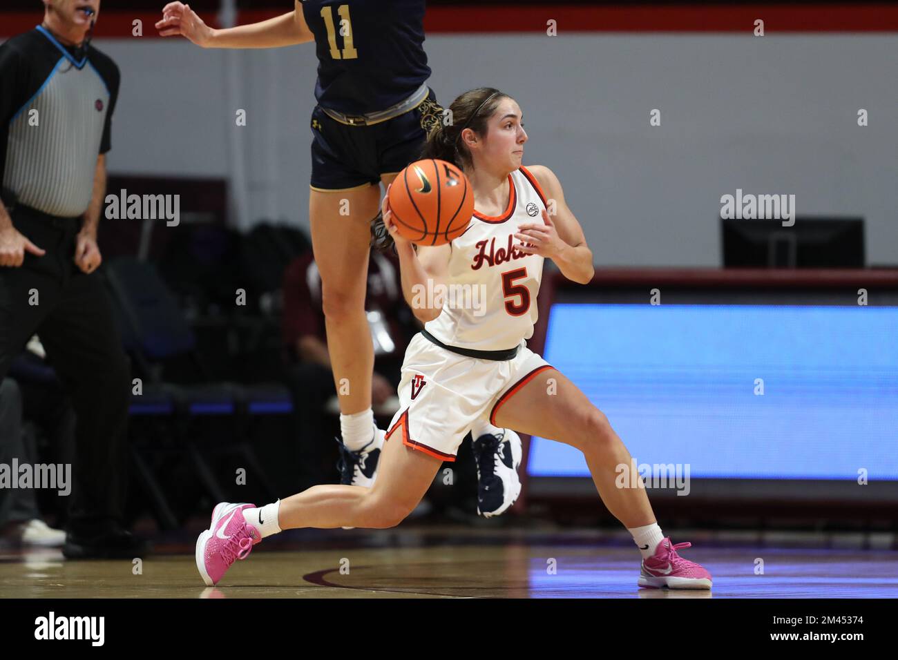 Blacksburg, Virginia, USA. 18th Dec, 2022. Virginia Tech Hokies guard ...