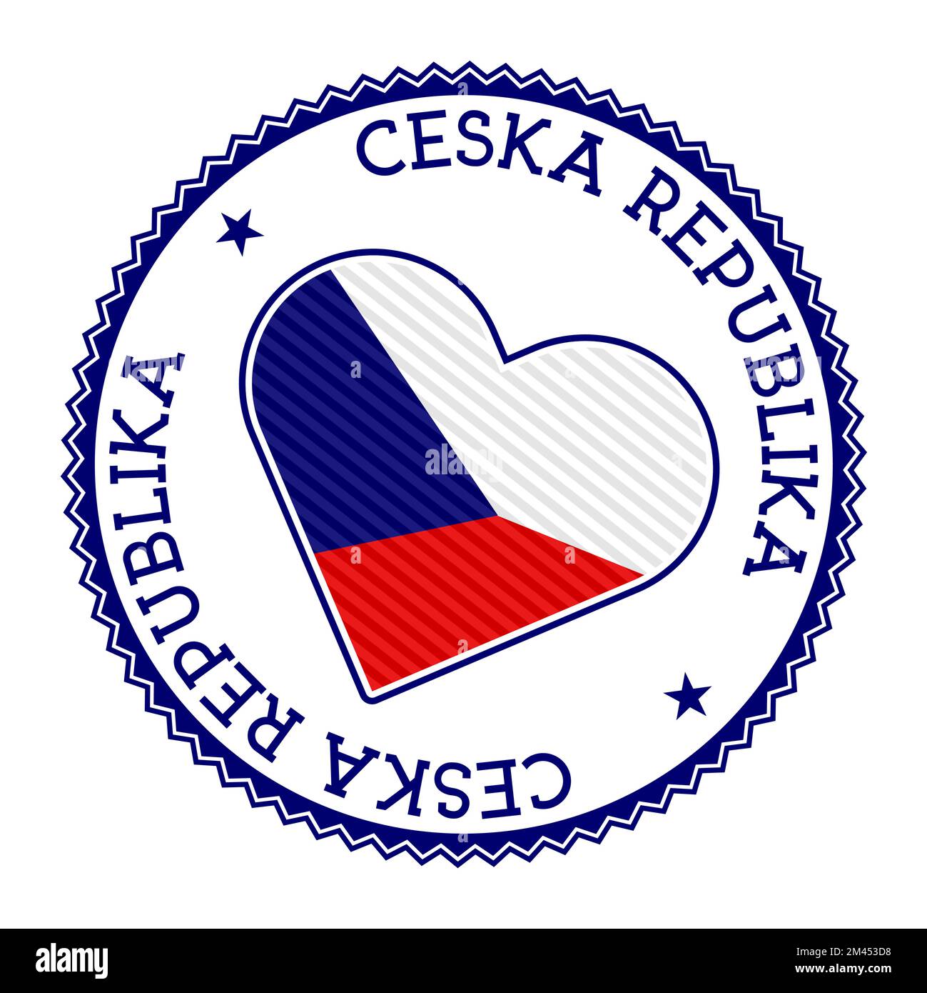 Prague heart of europe Stock Vector Images - Alamy