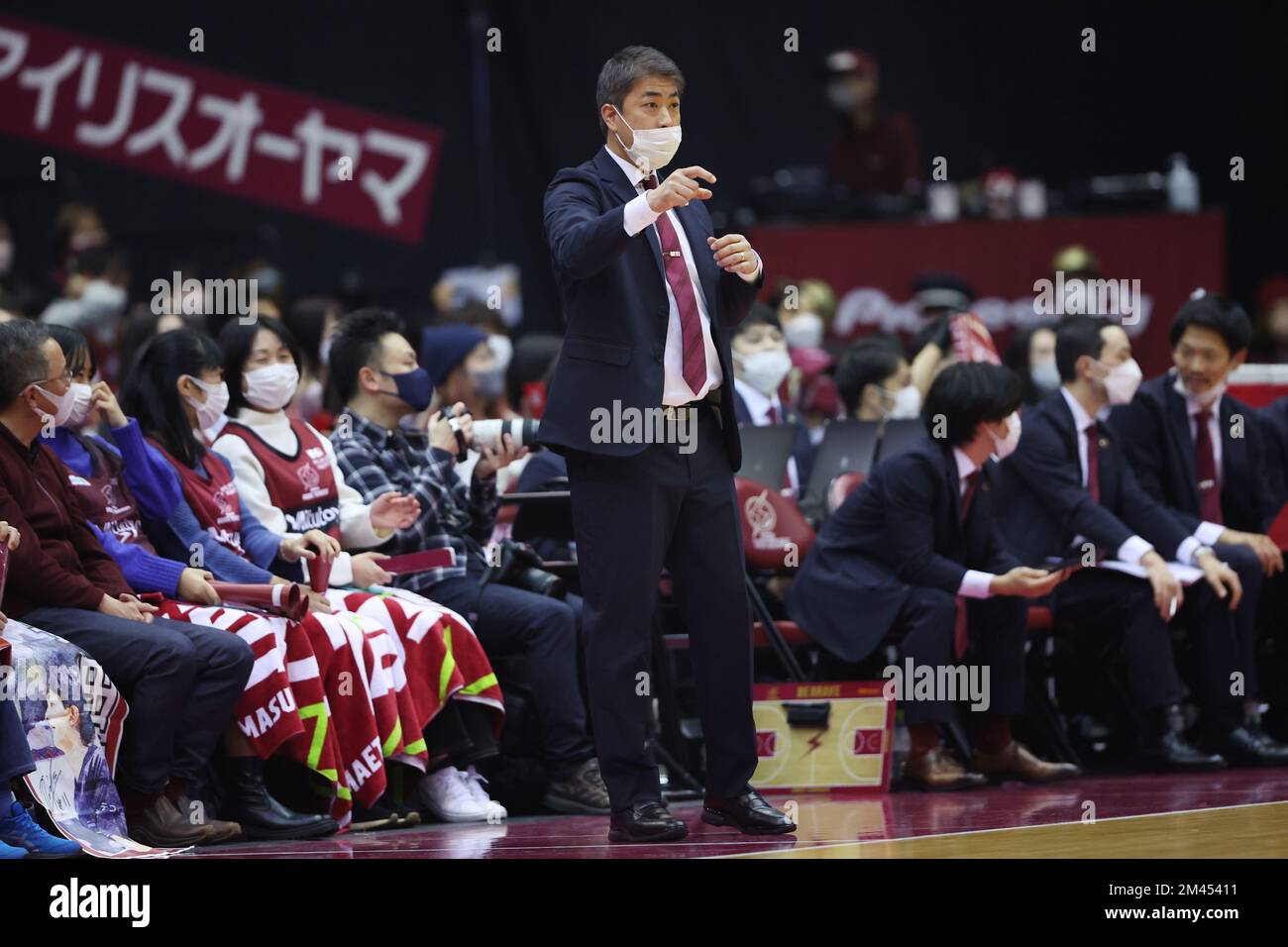 Kawasaki Todoroki Arena, Kanagawa, Japan. 16th Dec, 2022. HC/Kenji Sato ...