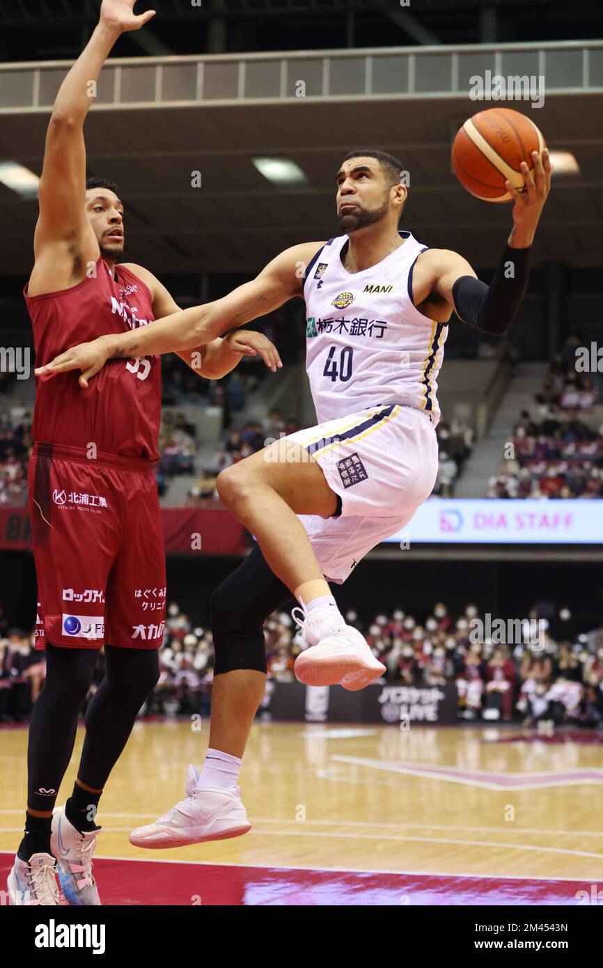 Kawasaki Todoroki Arena, Kanagawa, Japan. 16th Dec, 2022. Josh Scott ...