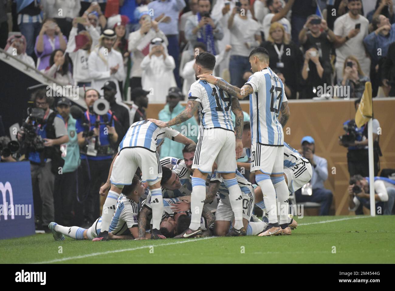 Argentina v France, FIFA World Cup 2022, Final, Football, Lusail ...