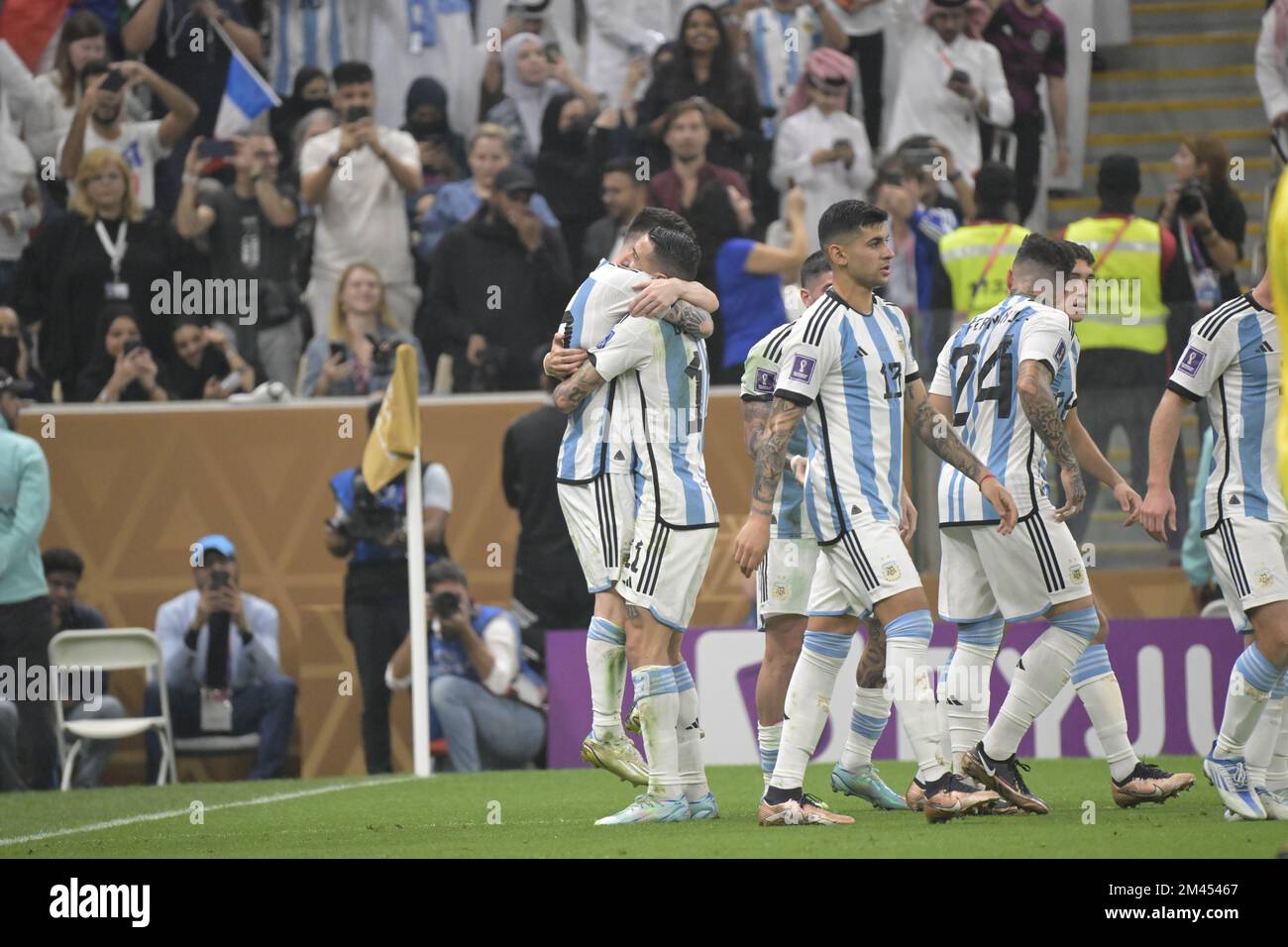 Argentina v France, FIFA World Cup 2022, Final, Football, Lusail ...