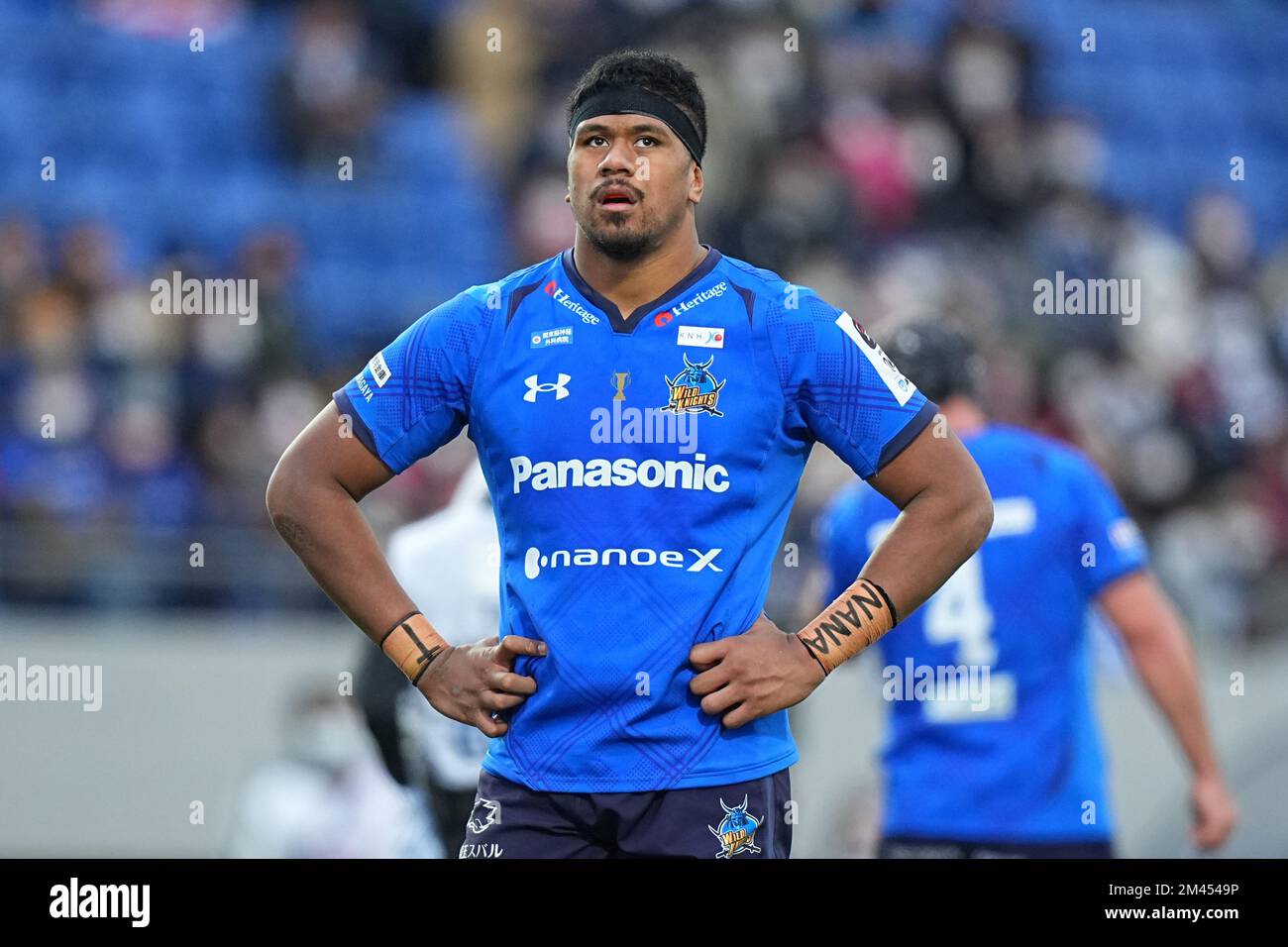 Kumagaya Rugby Stadium, Saitama, Japan. 17th Dec, 2022. Esei Haangana ...