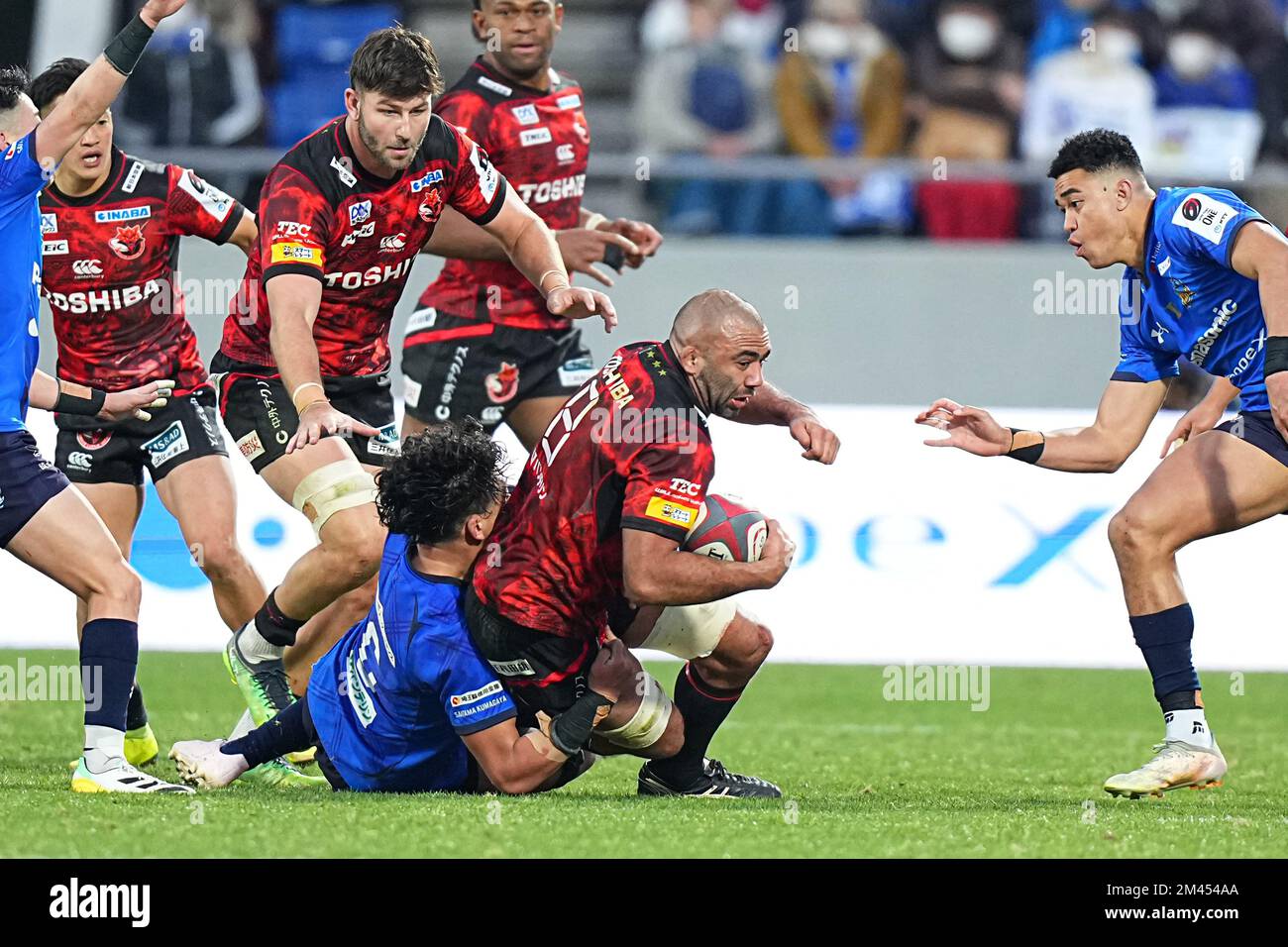 Kumagaya Rugby Stadium, Saitama, Japan. 17th Dec, 2022. Michael Leitch ...