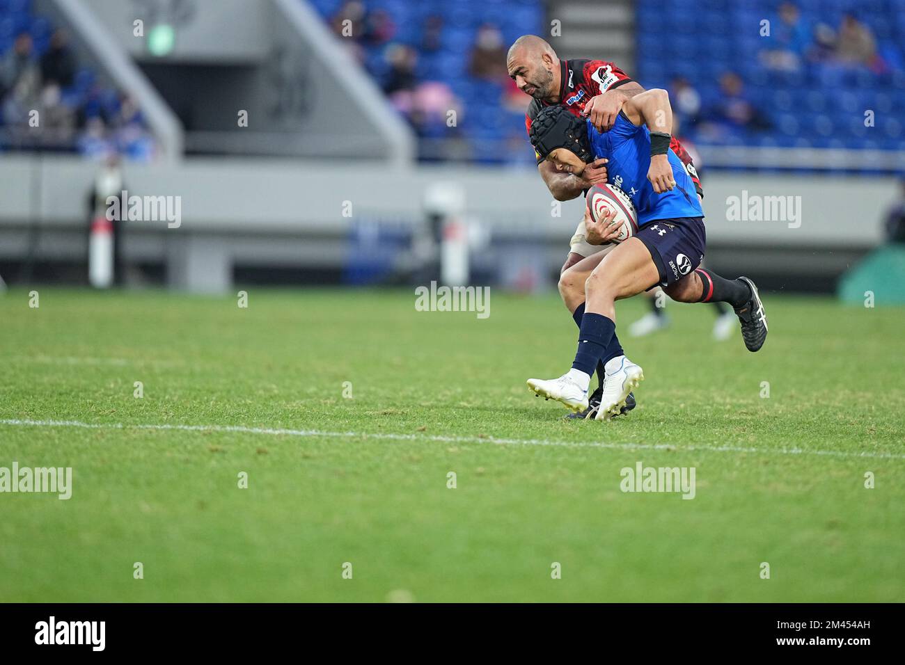 Kumagaya Rugby Stadium, Saitama, Japan. 17th Dec, 2022. (Top-Bottom ...