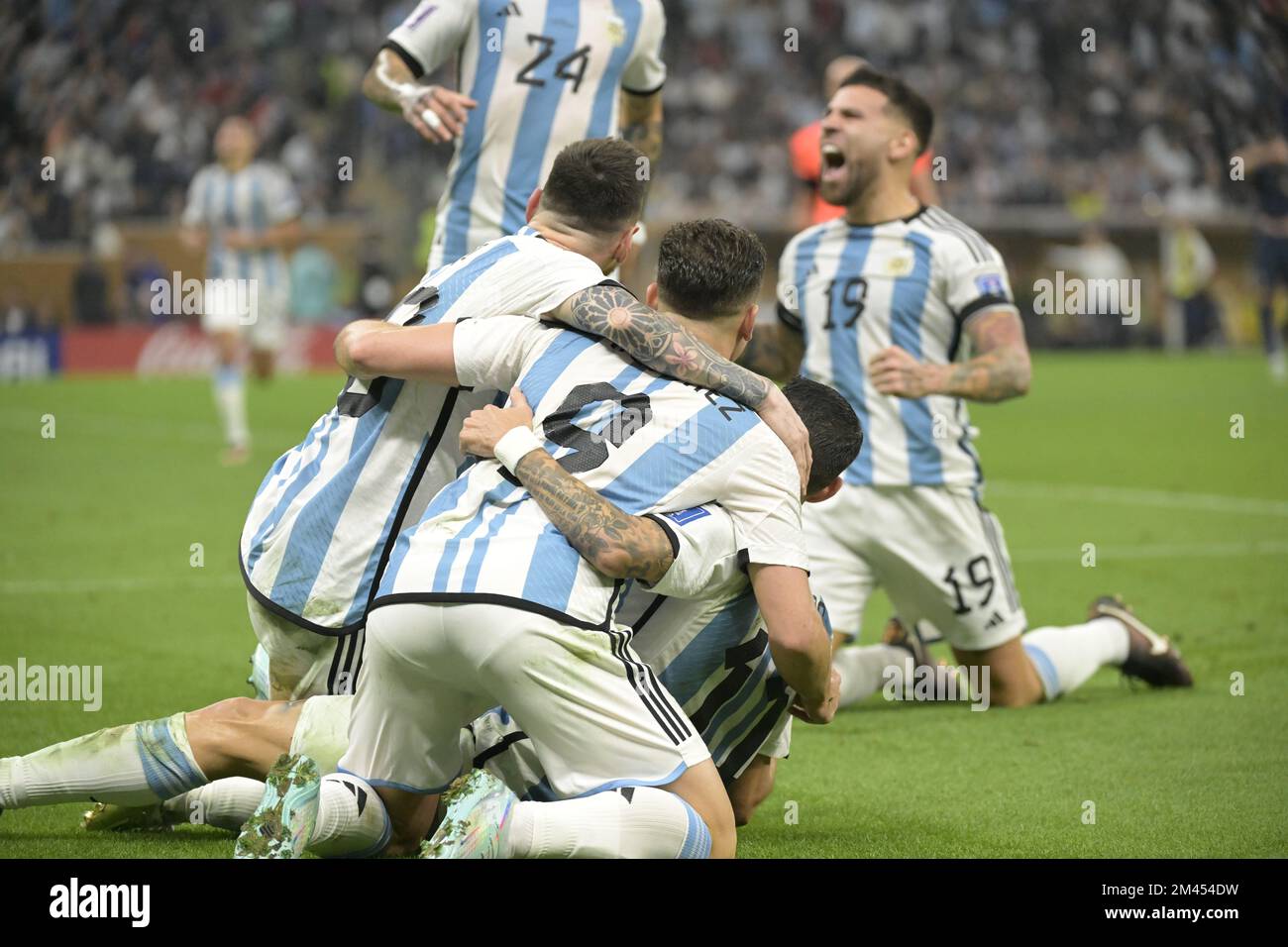 Argentina v France, FIFA World Cup 2022, Final, Football, Lusail ...
