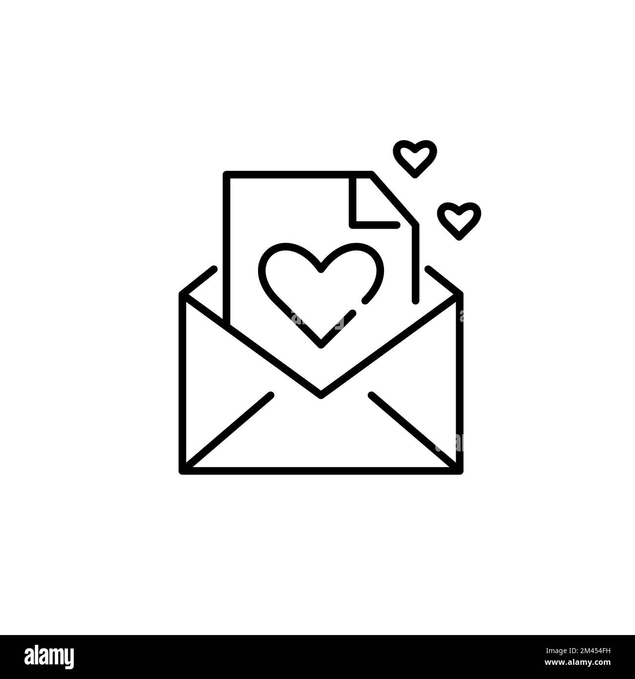 Open Letter Icon
