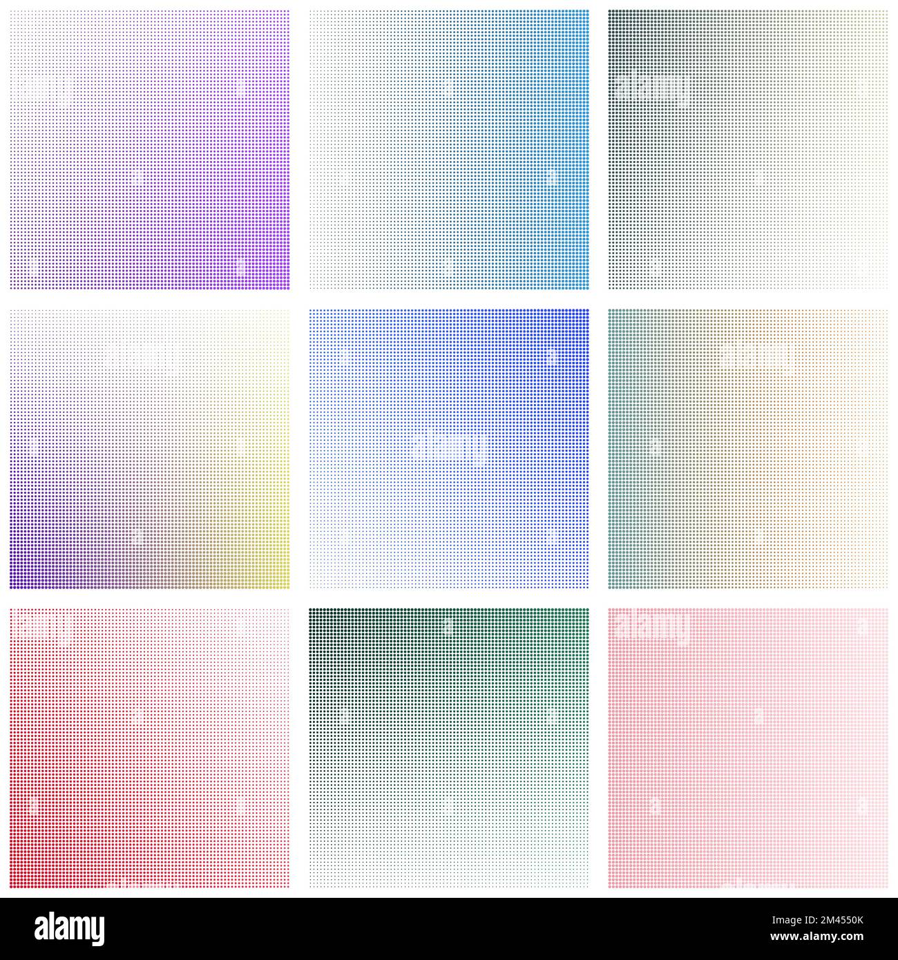 Set of geometric backgrounds. Abstract gradient patterns from large ...