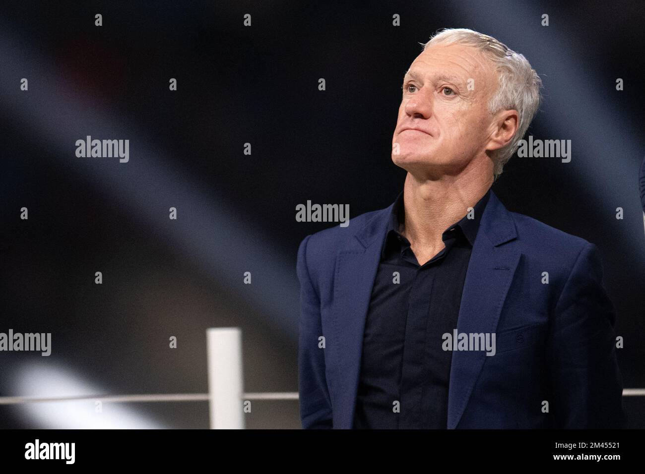 Lusail, Qatar, December 18, 2022. Coach Didier Deschamps of France ...
