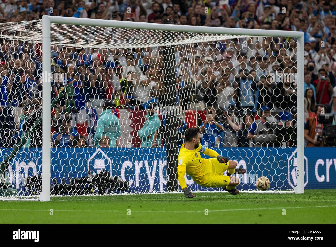 Lusail, Catar. 18th Dec, 2022. 0, during a match between Argentina x ...