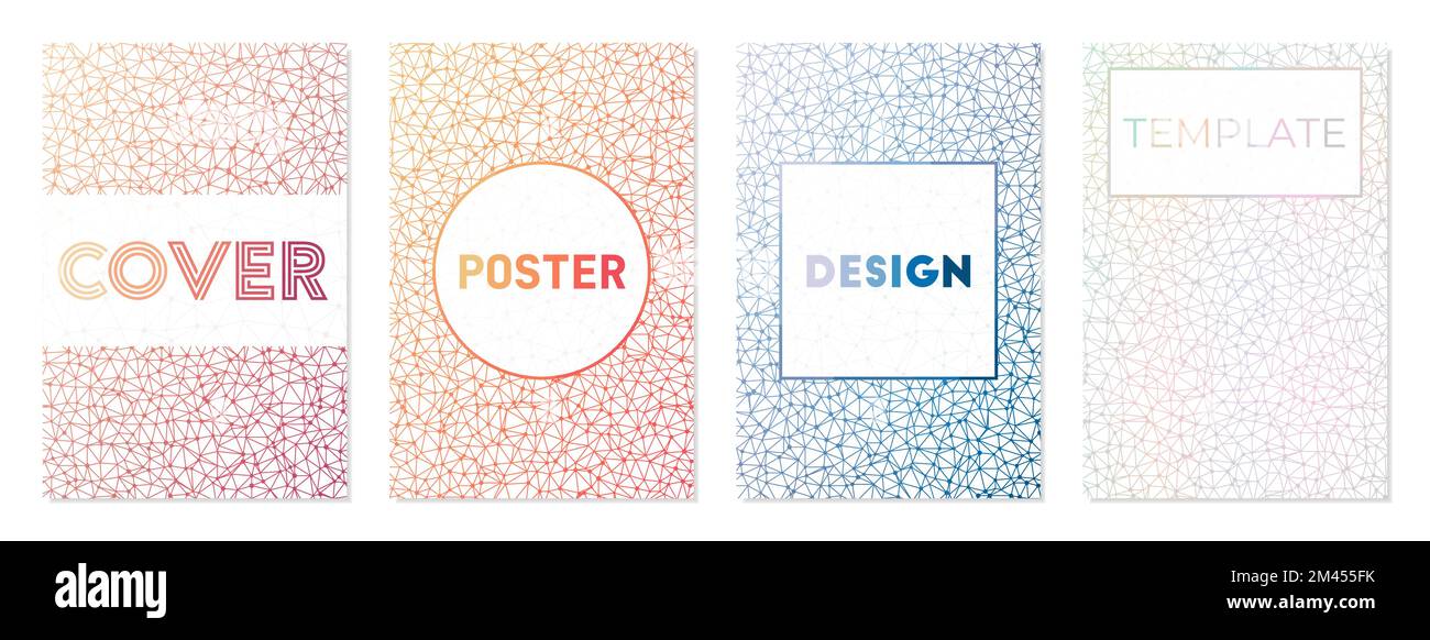 Set of digital covers. Can be used as cover, banner, flyer, poster ...