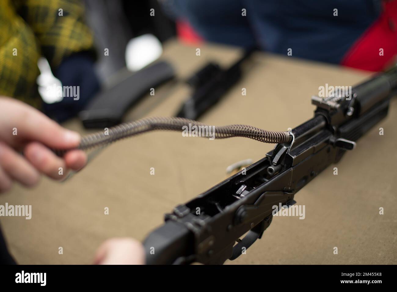 Firearm disassembly hi-res stock photography and images - Alamy