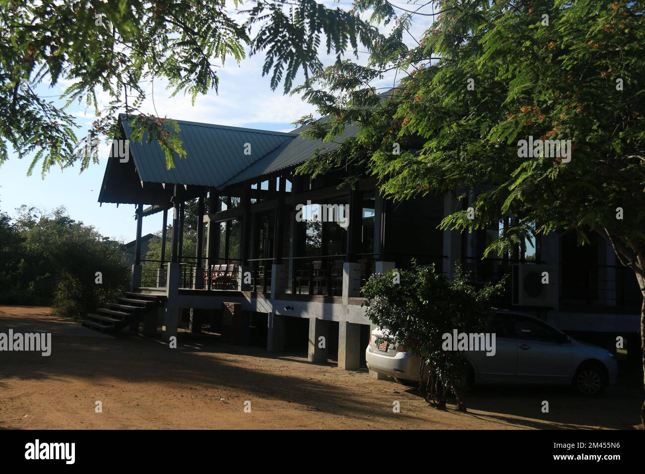 Malima Laggon Cabanas in Sri Lanka Stock Photo - Alamy