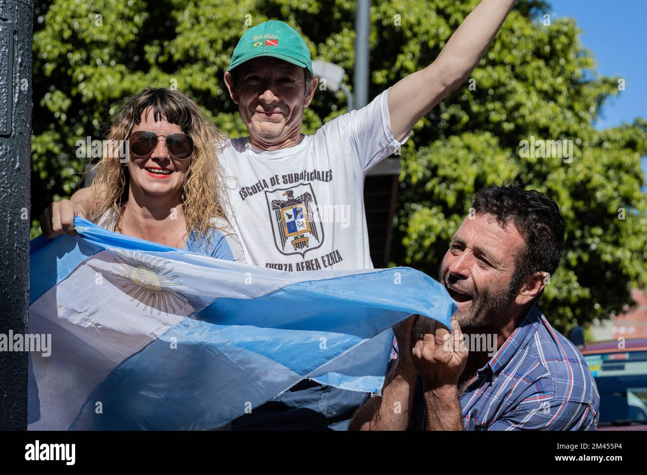 World cup messi trophy kiss hi-res stock photography and images - Alamy