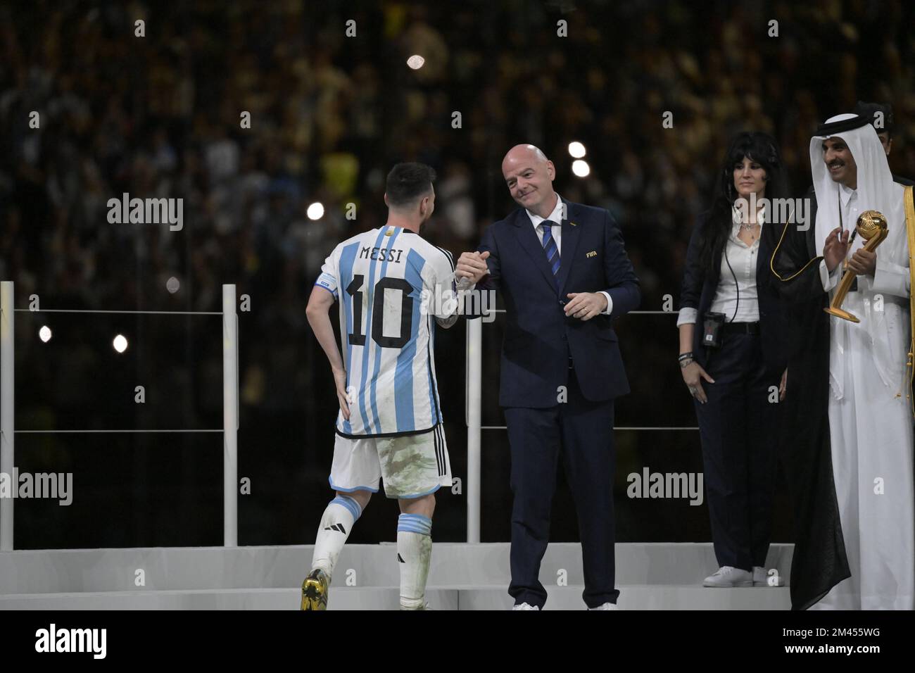 Argentina v France, FIFA World Cup 2022, Final, Football, Lusail ...