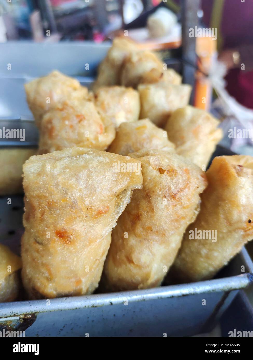 the lumpia,traditiona food from semarang center java Stock Photo - Alamy