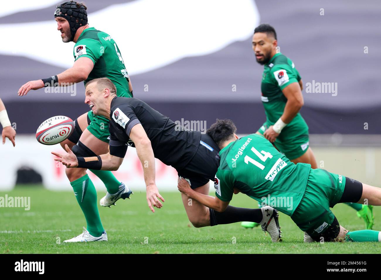 Tokyo, Japan. 17th Dec, 2022. Hadleigh Parkes (BlackRams) Rugby : 2022 ...