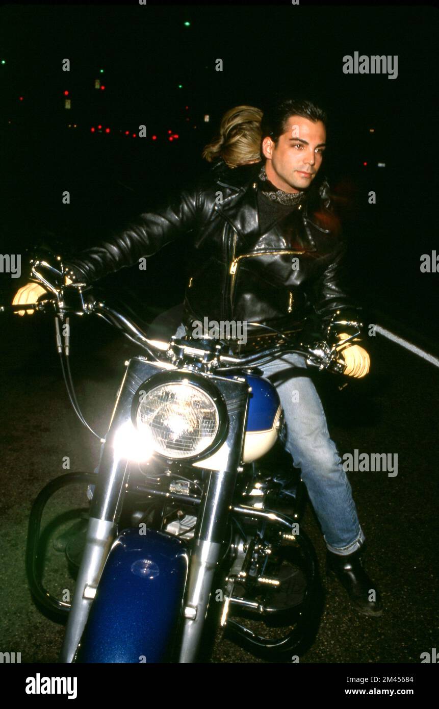 Richard Grieco at the 'Miles Davis and John Mellencamp Art Exhibit' on October 14, 1989 at ...