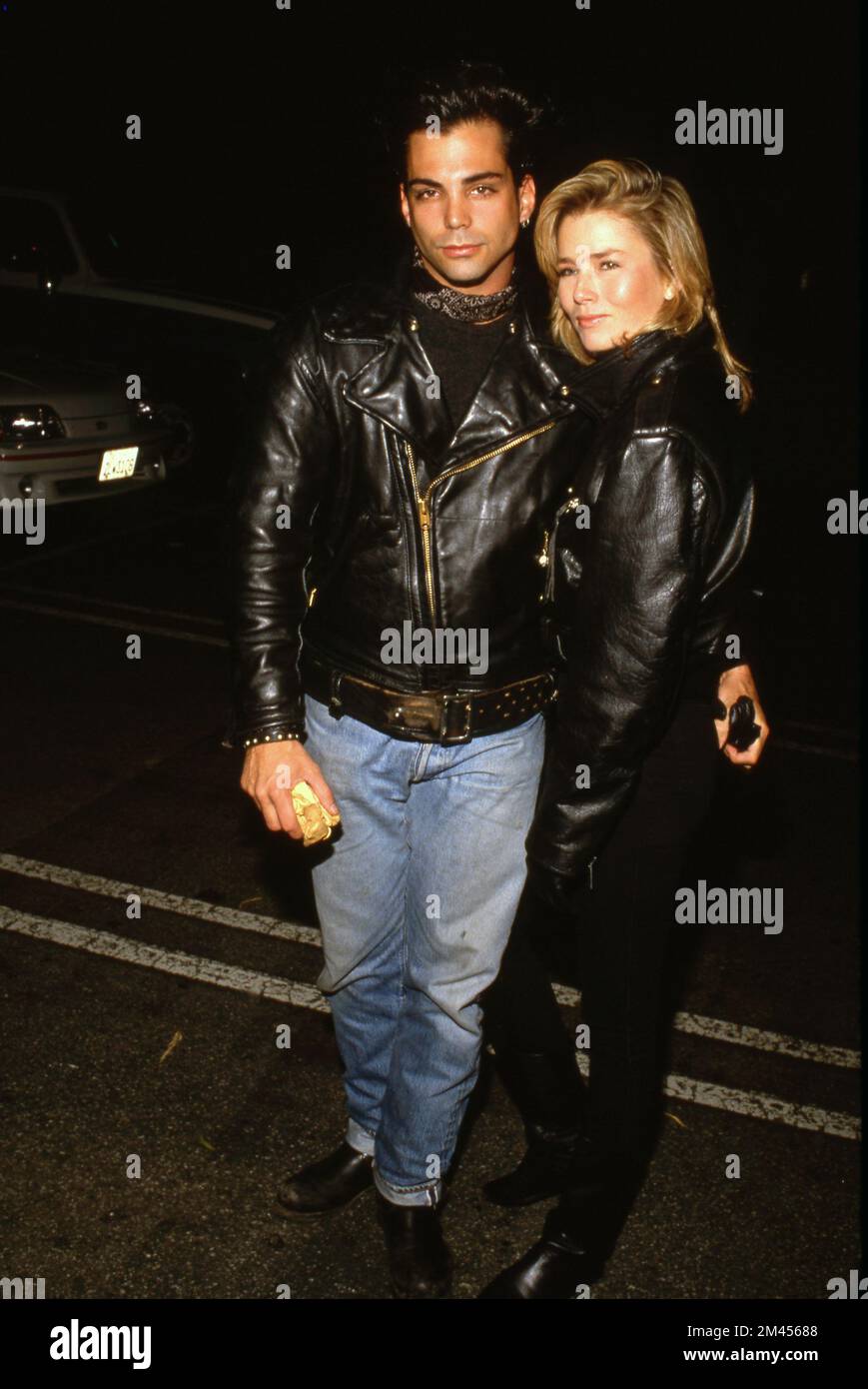 Richard Grieco Kimber Sissons at the 'Miles Davis and John Mellencamp ...