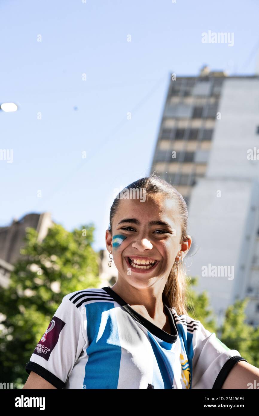 La Plata Buenos Aires Argentina December 18 2022 A Young Girl