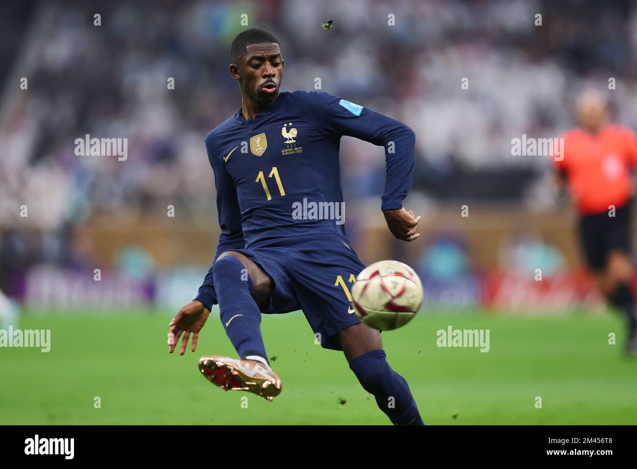 Lusail, Qatar. 18th Dec, 2022. Ousmane Dembele (FRA) Football/Soccer ...