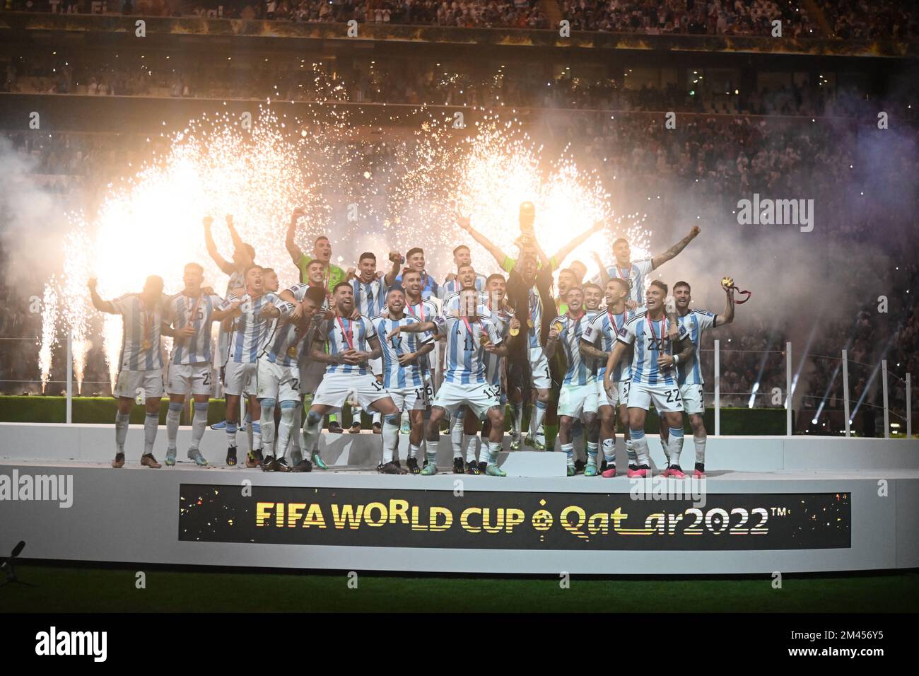 Argentina v France, FIFA World Cup 2022, Final, Football, Lusail ...