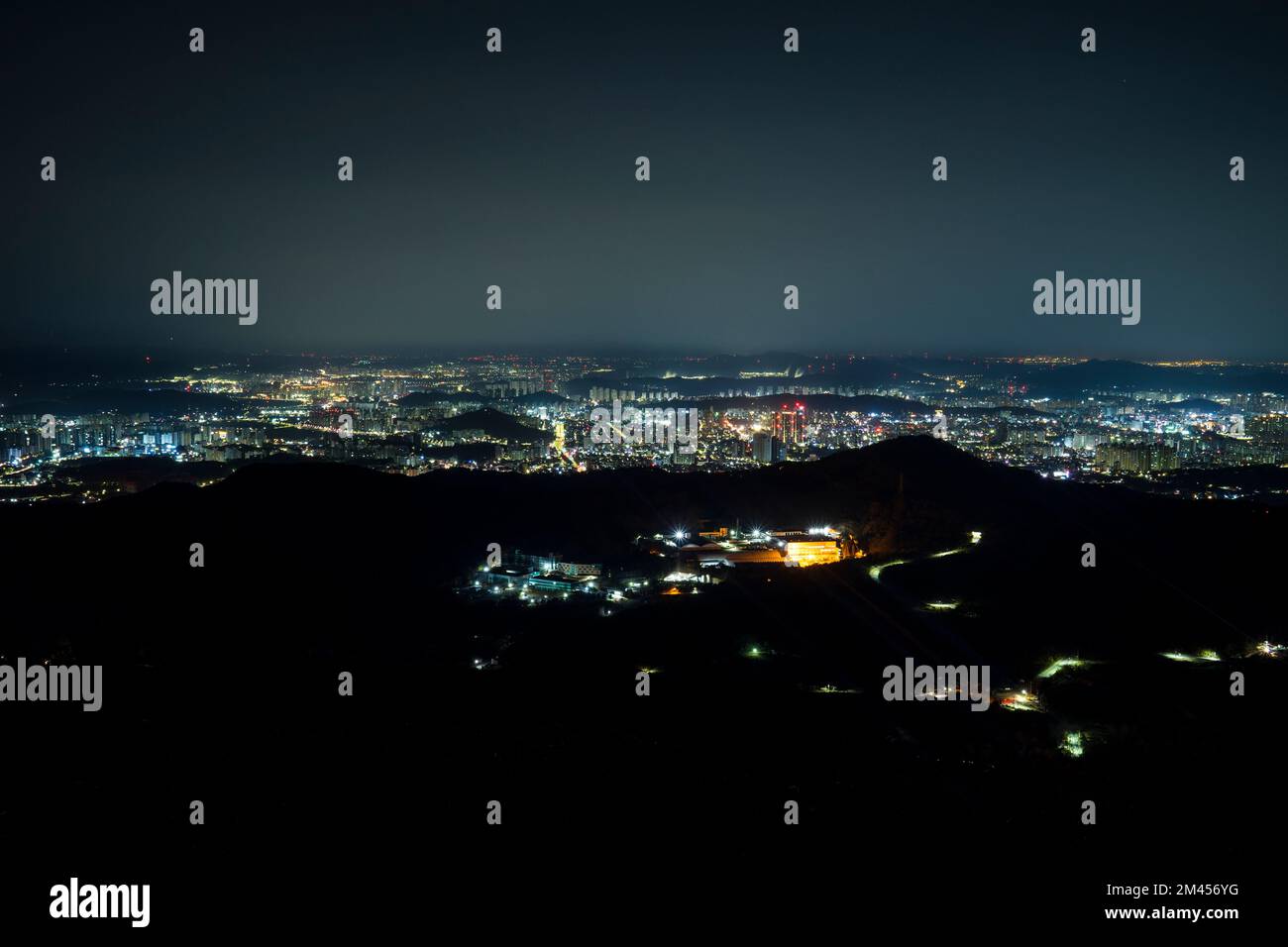 Landscape of Heukseong Mountain in Cheonan, Chungcheongnam-do, Korea ...