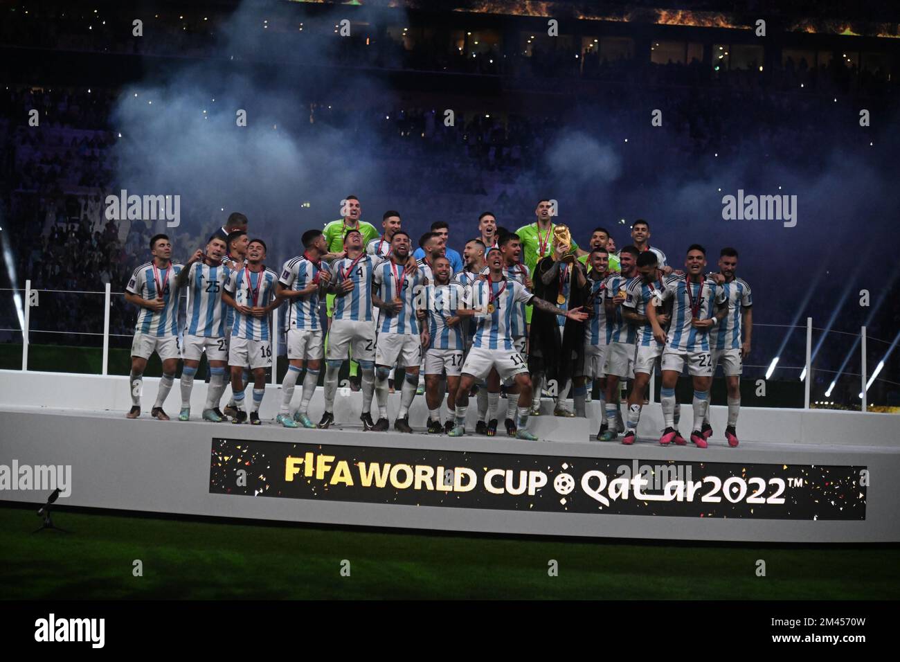 Argentina v France, FIFA World Cup 2022, Final, Football, Lusail ...