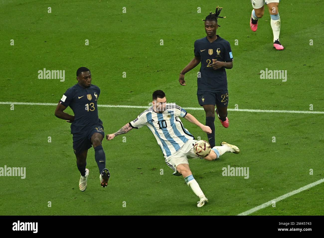 Lionel Messi of Argentina during Argentina v France match Final of the ...
