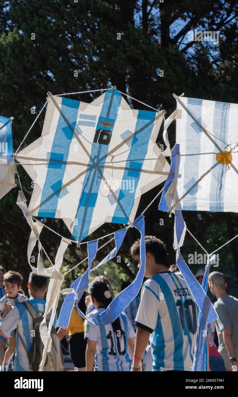 La Plata, Buenos Aires, Argentina - December 18, 2022: Argentinian ... La Plata, Buenos Aires, Argentina - December 18, 2022: Argentinian ...