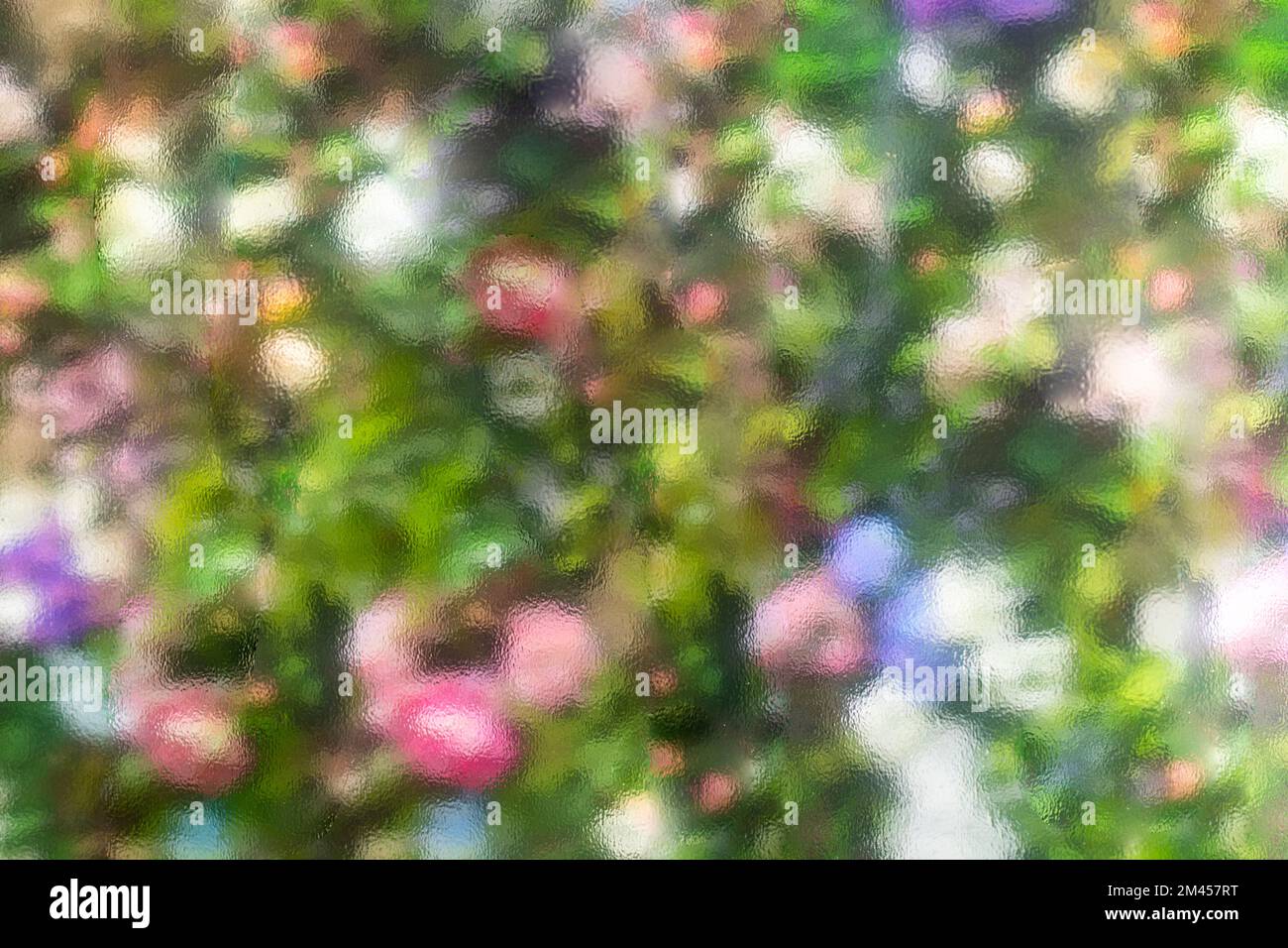 Blurry texture of colors. Lubricated palette. Nature color of plants in ...