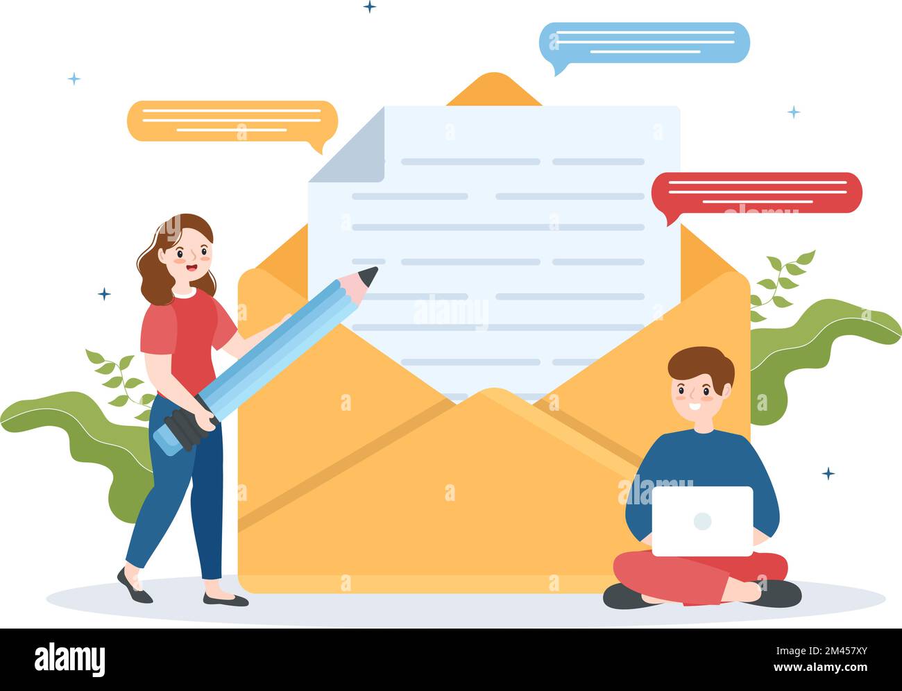 Email Service with Correspondence Delivery, Electronic Mail Message and ...