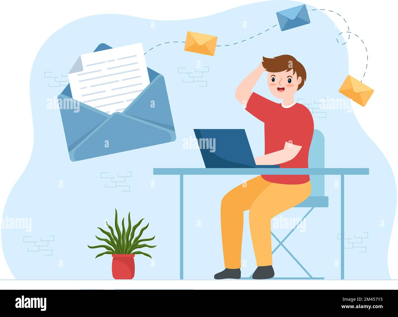 Email Service with Correspondence Delivery, Electronic Mail Message and ...