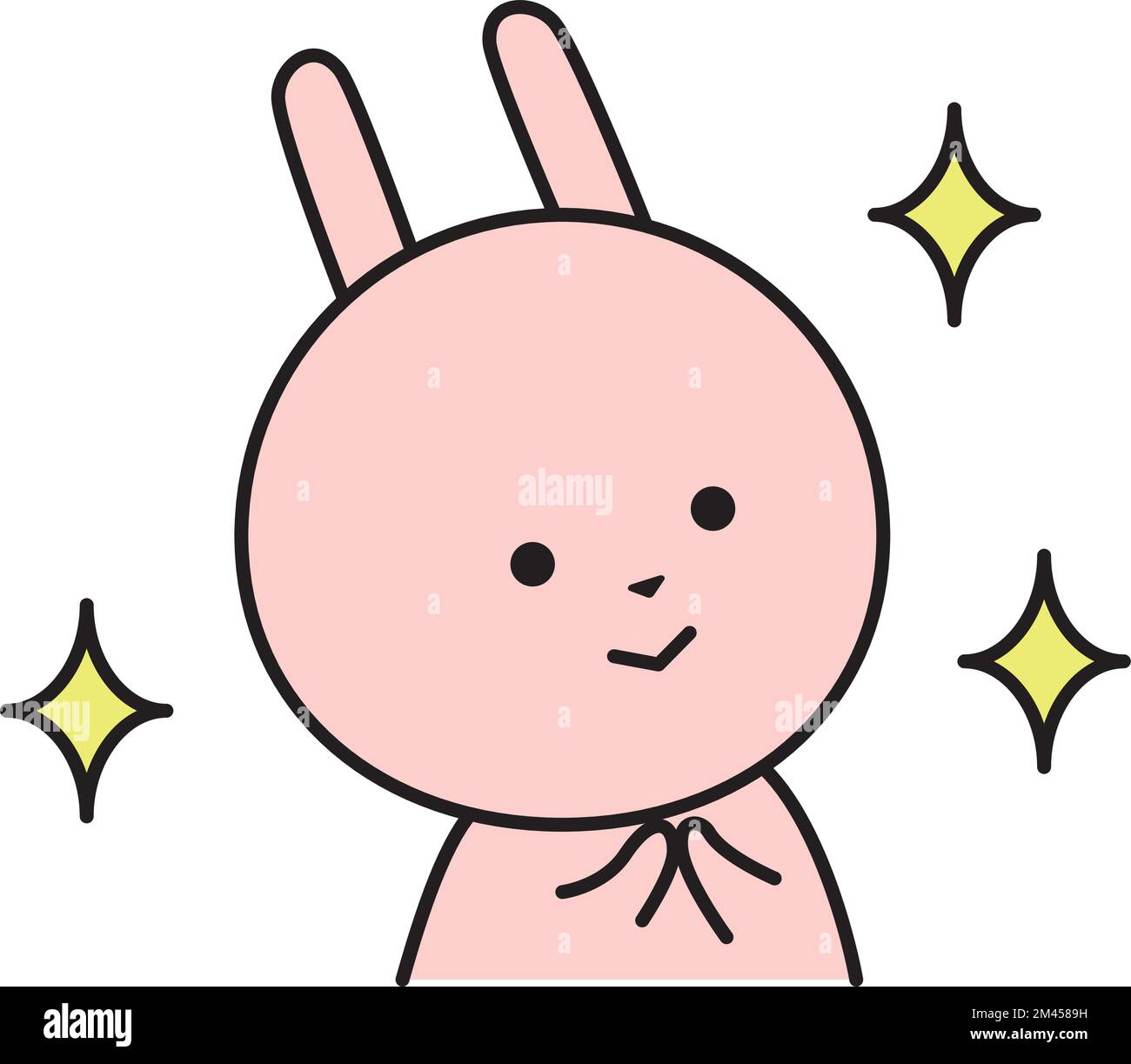 Makes funny face Stock Vector Images - Alamy