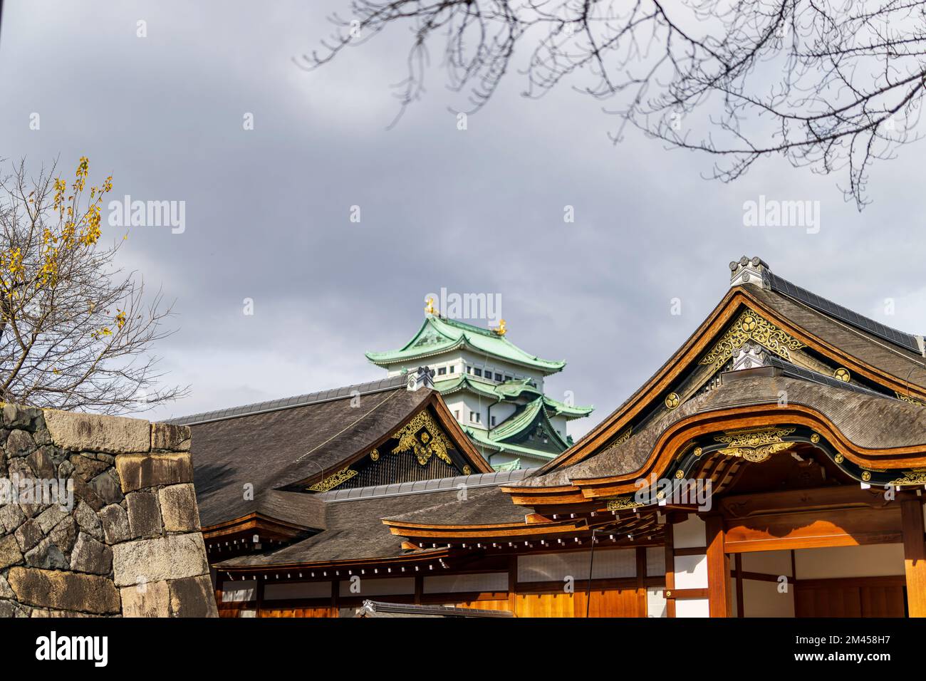 Nagoya Castle, Nagoya, Japan Stock Photo - Alamy