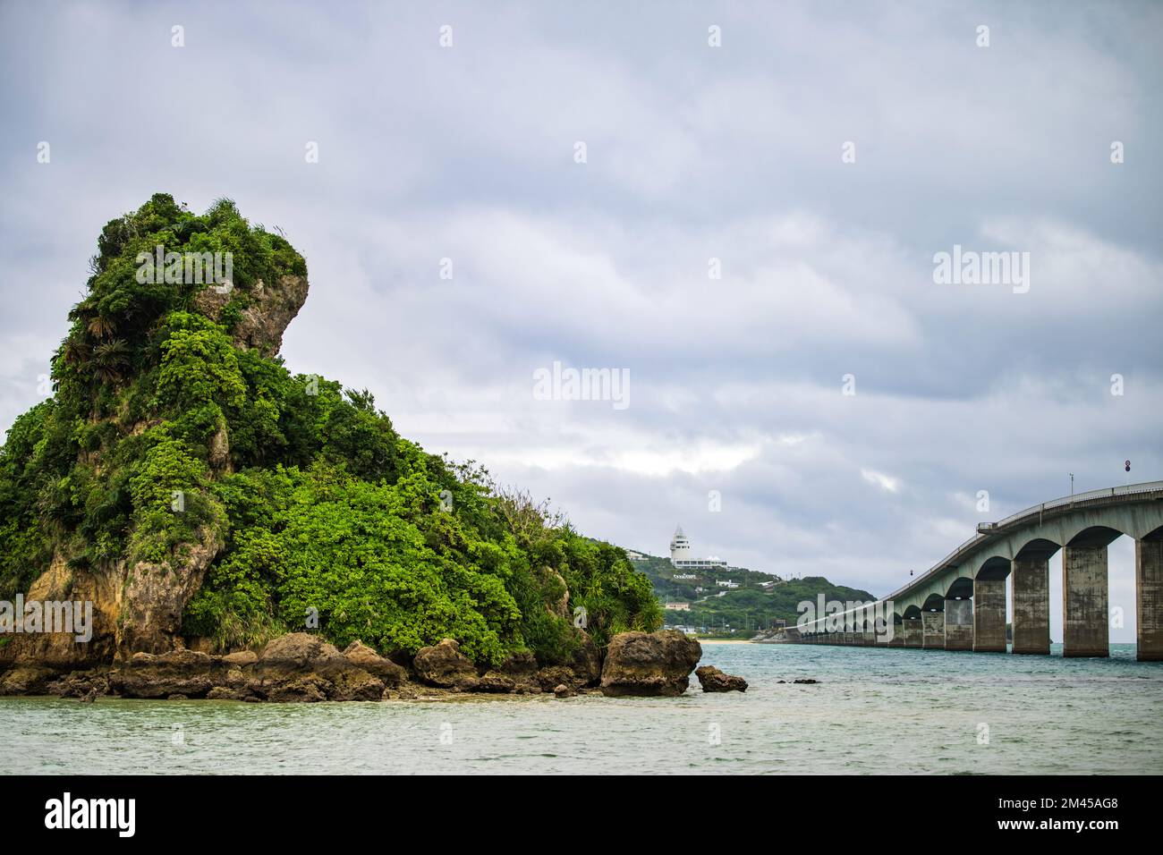 Kouri Bridge in Okinawa, Japan Stock Photo - Alamy