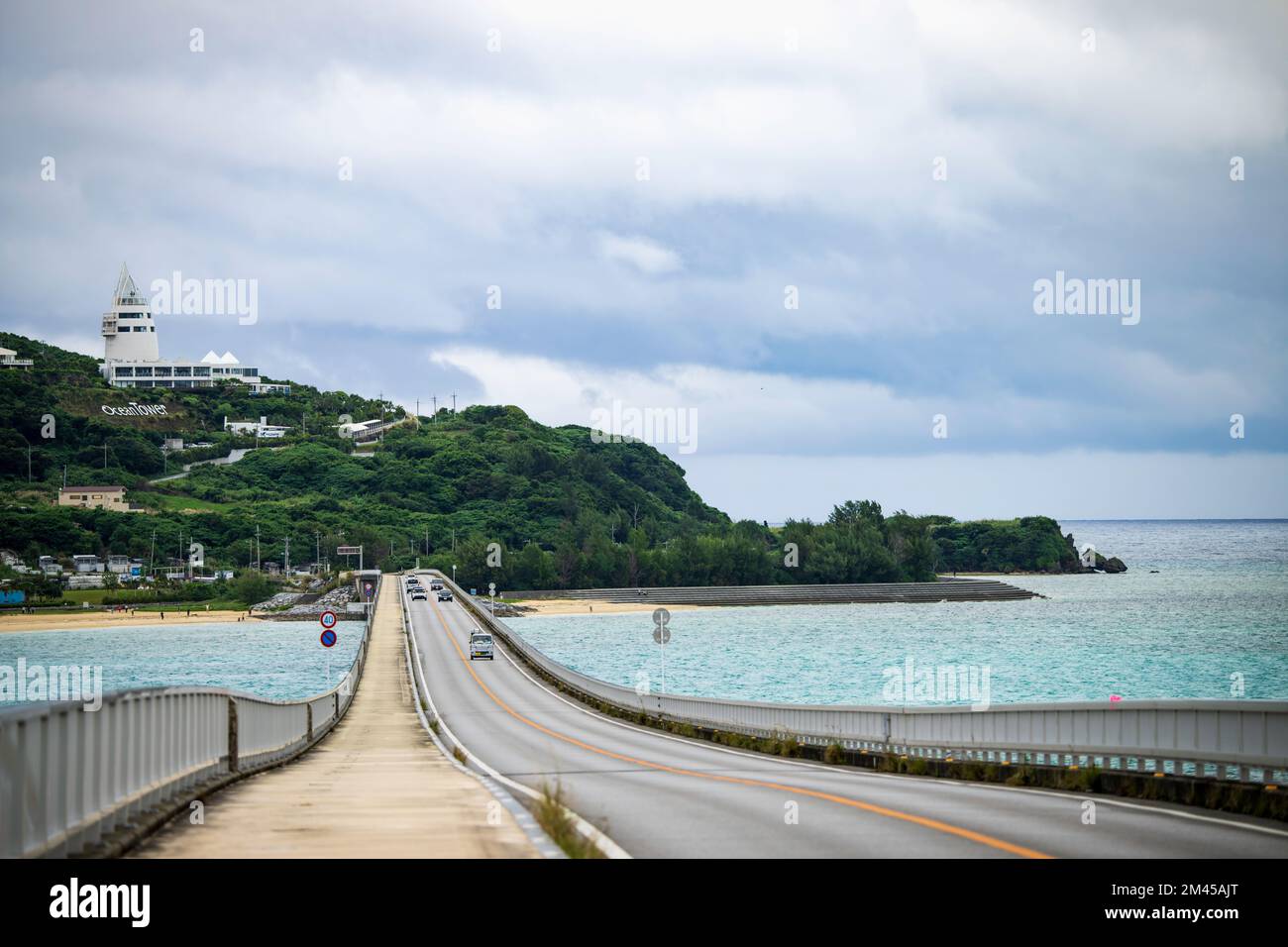 Kouri Bridge in Okinawa, Japan Stock Photo - Alamy