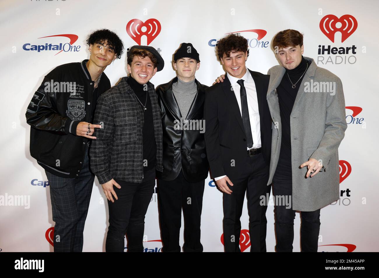 MIAMI, FLORIDA - DECEMBER 18: (L-R) Alex Valentino, Brian Inerfeld ...