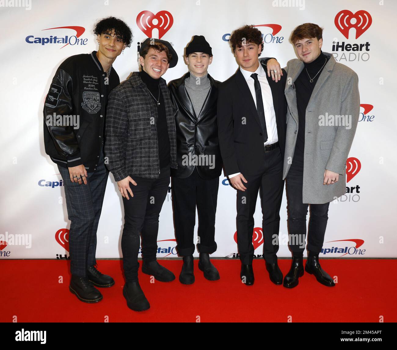 MIAMI, FLORIDA - DECEMBER 18: (L-R) Alex Valentino, Brian Inerfeld ...