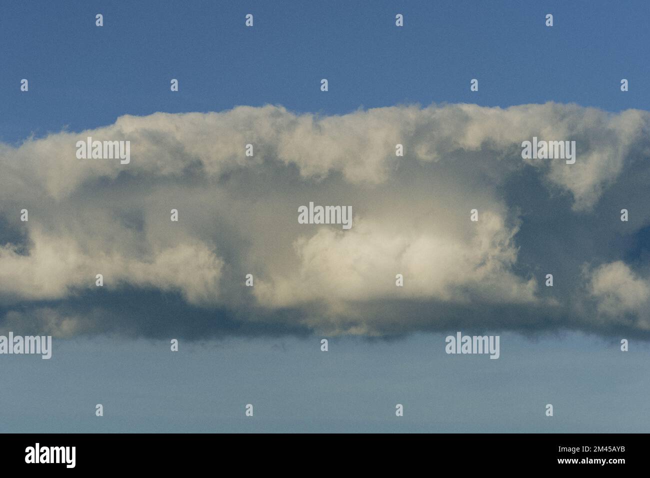 A beautiful view of the clouds in a blue sky Stock Photo - Alamy