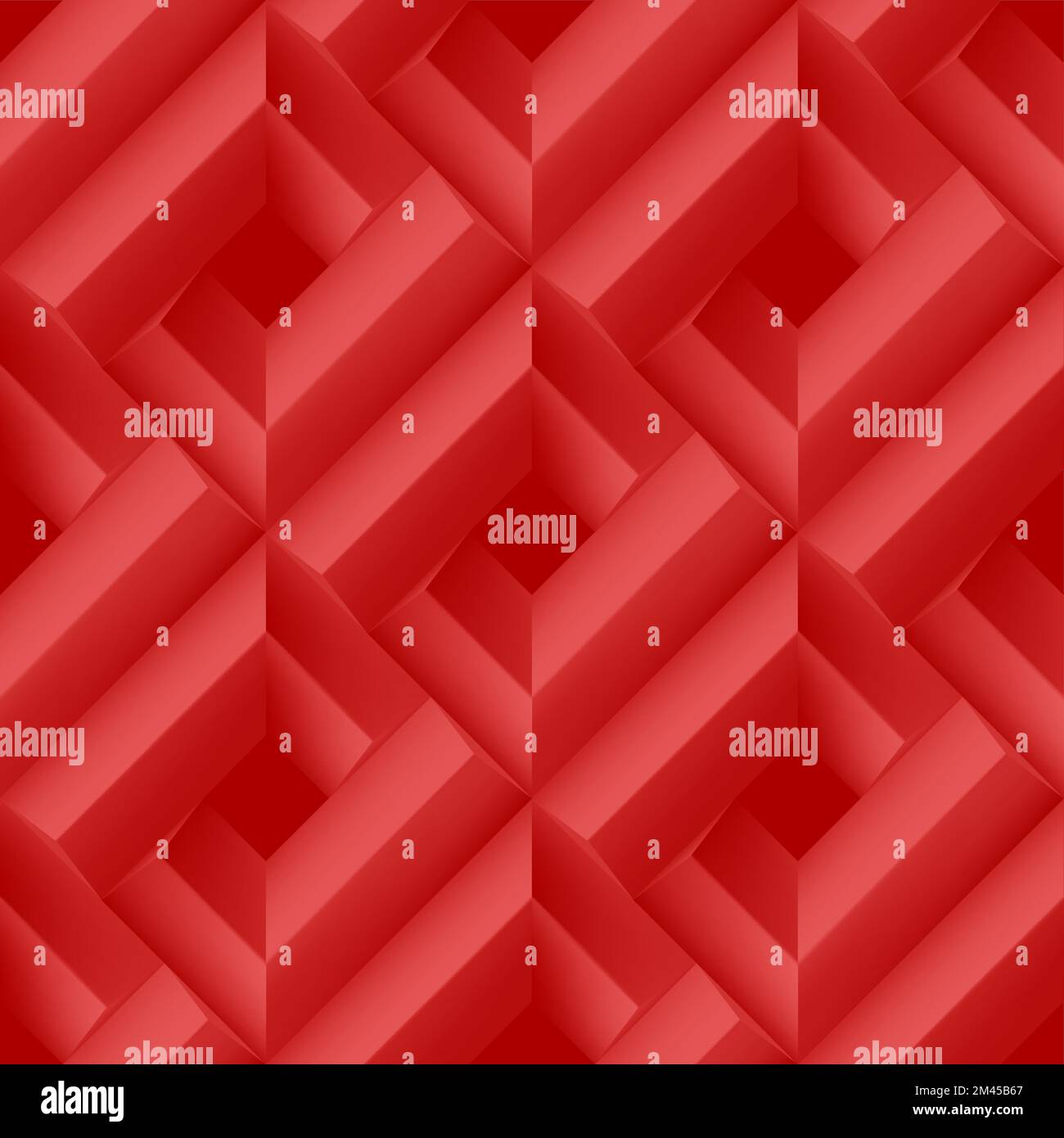 Geometric Modern Stylish Pattern. Seamless Red Background. Abstract ...