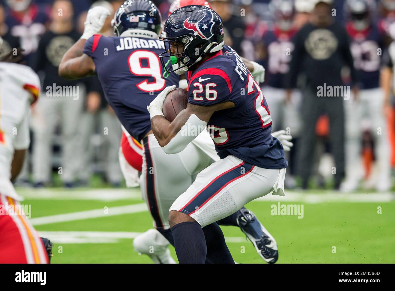 Houston, TX, USA. 18th Dec, 2022. Houston Texans running back Royce ...