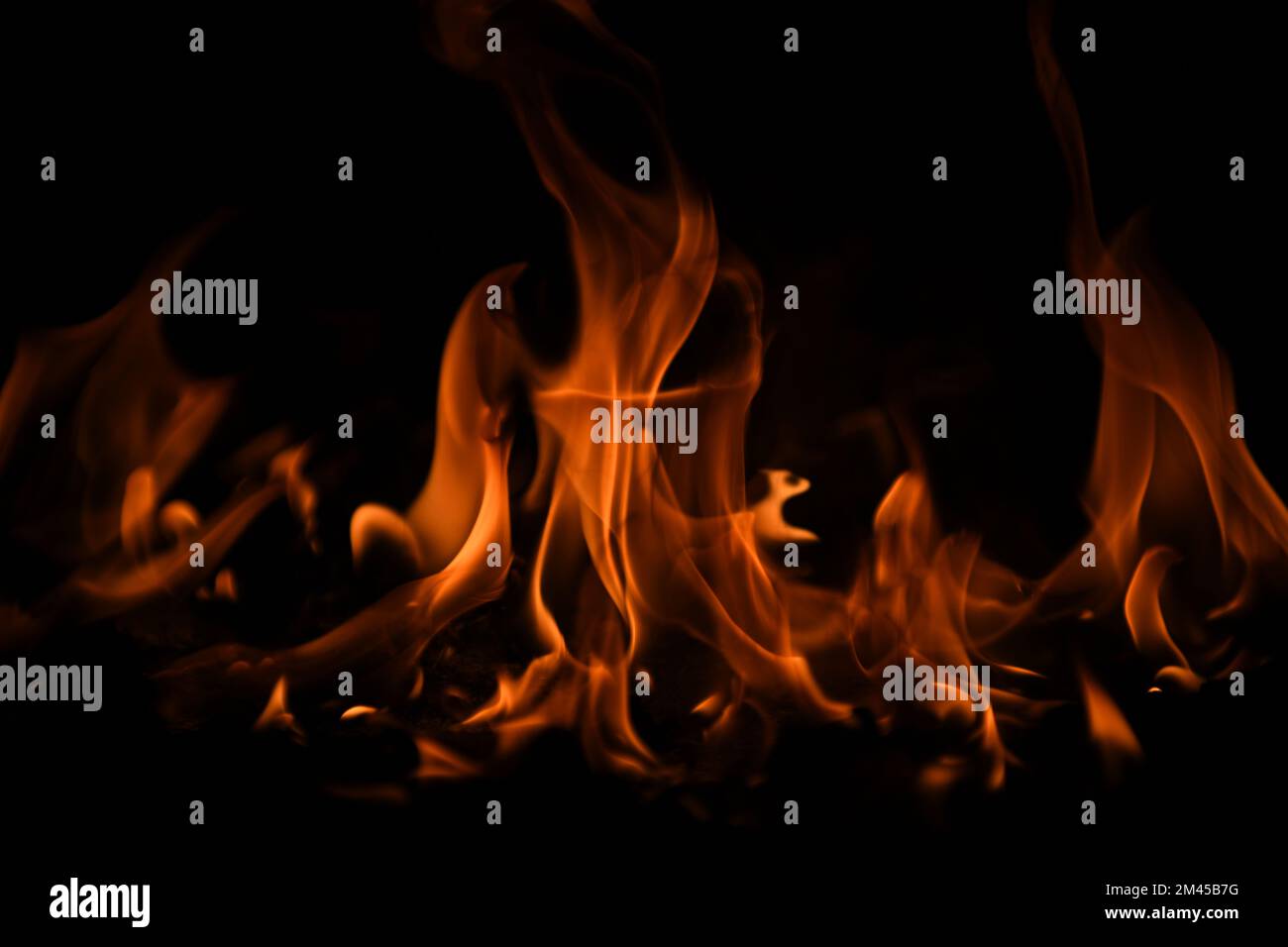 Blaze fire flame texture for banner background Stock Photo - Alamy