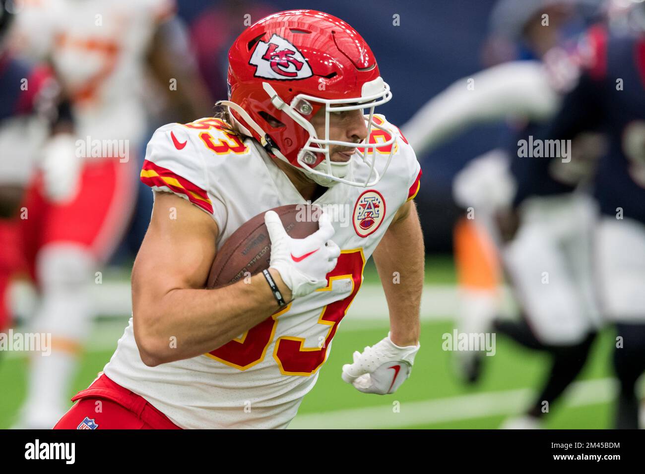 Houston, TX, USA. 18th Dec, 2022. Kansas City Chiefs tight end Noah ...