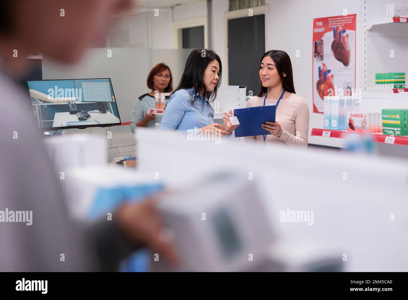 Medical team helping senior people hi-res stock photography and images ...