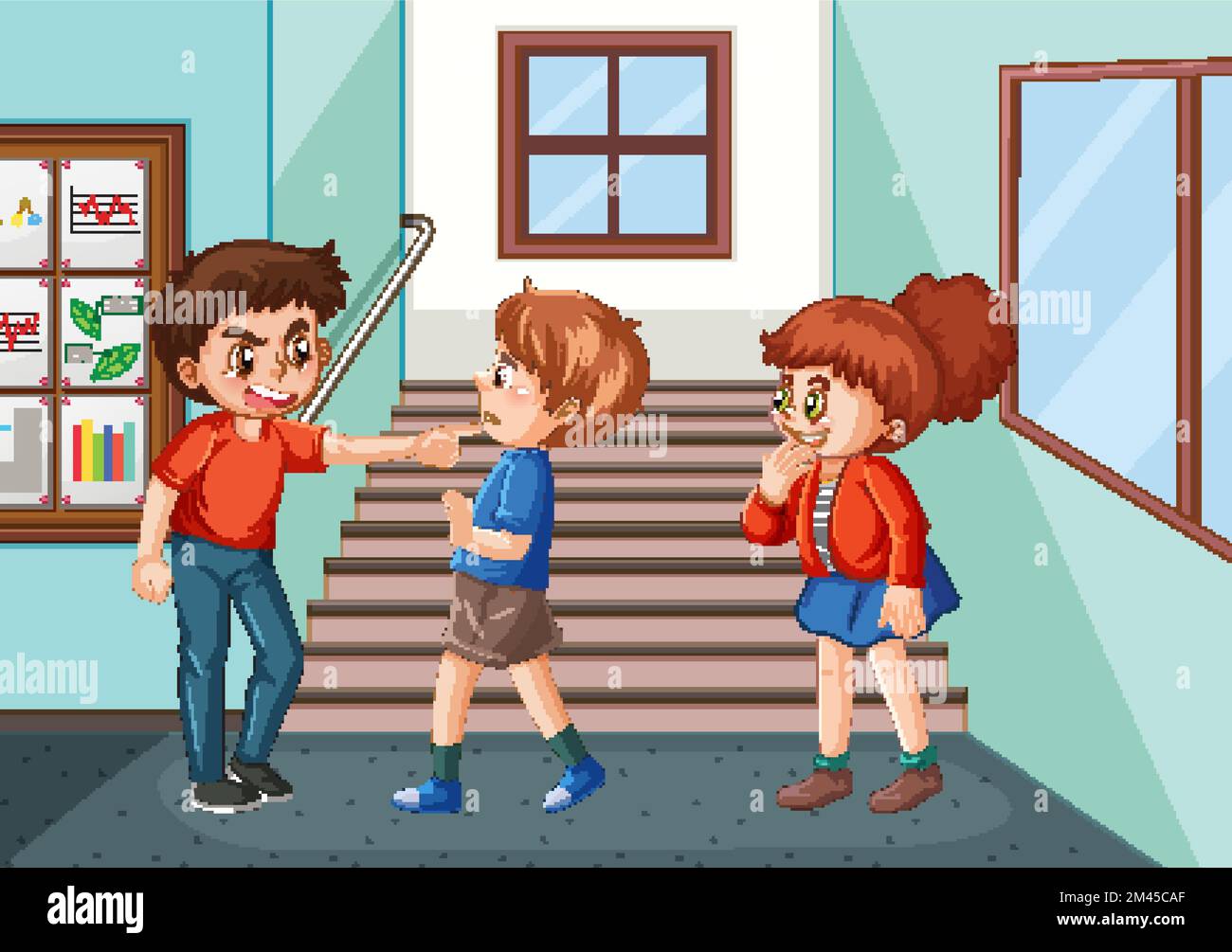Bullying Clipart Cartoon Character Bullying Cartoon Character